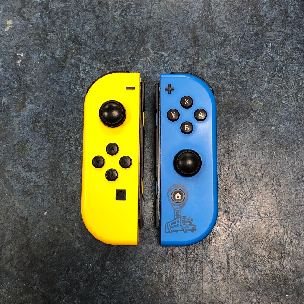 Used Nintendo Official Nintendo Switch Joy-Con Fortnite Controllers ...